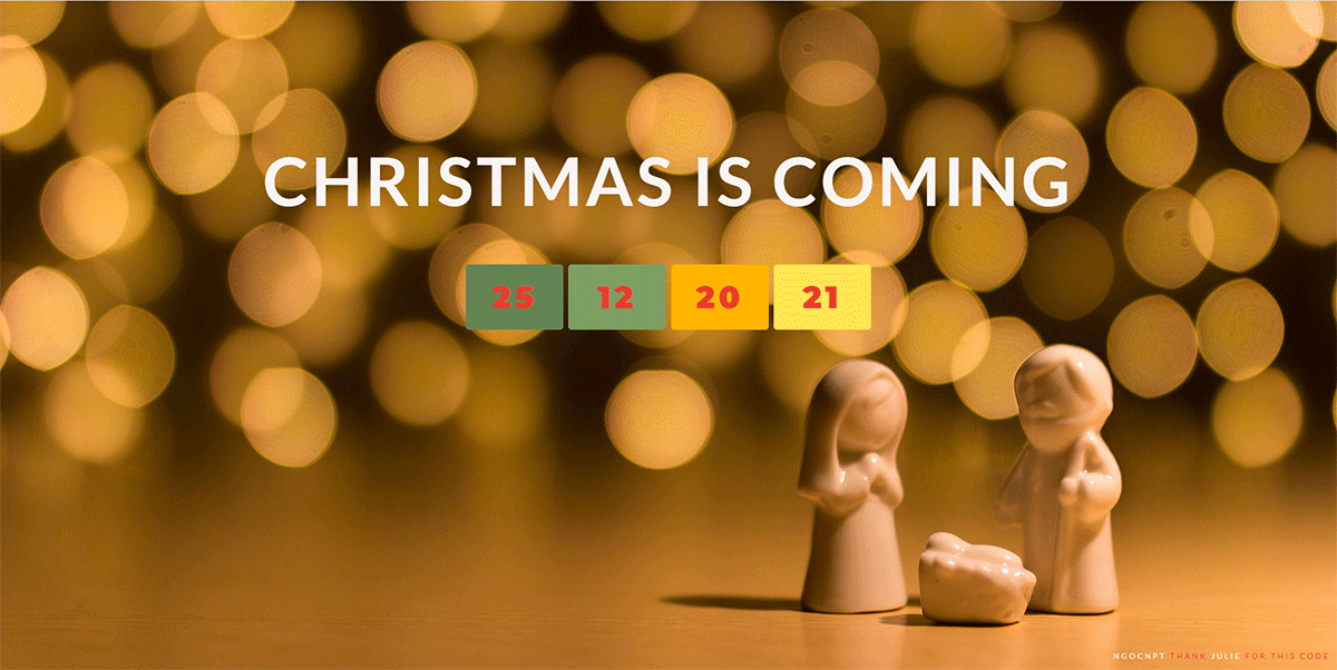 Christmas is coming